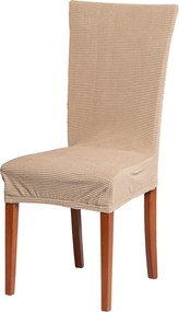 Potah na židli elastický MENČESTER capuccino TiaHome