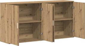 Servírovací skříň 2 ks Artisanový dub 79 x 38 x 80 cm 3334309