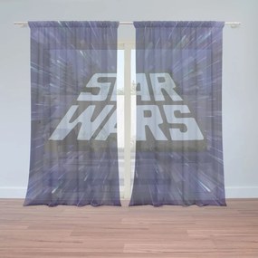 Sablio Záclony Star Wars Vesmír: 2ks 150x250cm