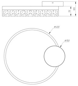Globo 68225-24 - LED Stropní svítidlo SMITTY LED/24W/230V