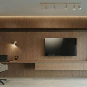 Sollux Lighting Stropní svítidlo RING 6L šedobéžové