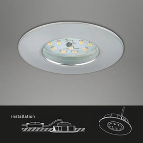 Briloner 7295-019- LED Stmívatelné koupelnové svítidlo ATTACH LED/6,5W/230V IP44