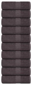 Ručníky pro hosty FROGN 10 ks antracitové 30x50 cm 360 g/m² 136679