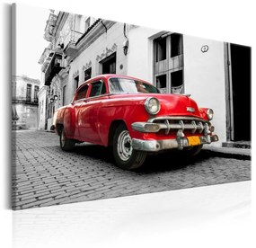 Obraz - Cuban Classic Car (Red)