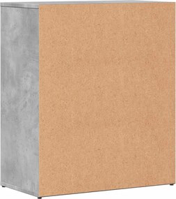 Příborníky 2 ks betonově šedé 60 x 31 x 70 cm kompozitní dřevo 3276549