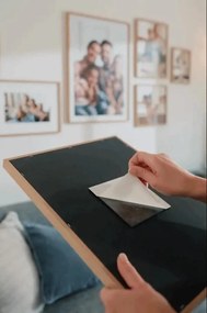 Personalizovaný magický fotoobraz v rámu - 40x50 - květinové orámování