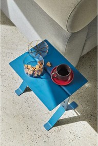 Kovový odkládací stolek 30x40 cm Fold – Hübsch