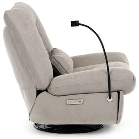 Autronic TV křeslo s elektrickým polohováním TV-7089 LAN2 Barva potahu: Lanýžová