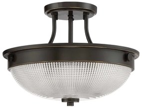 Quoizel QZ-MANTLE-SF-PN - Přisazený lustr MANTLE 2xE27/60W/230V bronzová