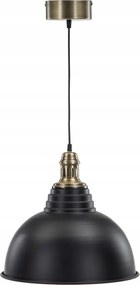 Závěsná lampa Sienna XL černá matná, průměr 38 Cm