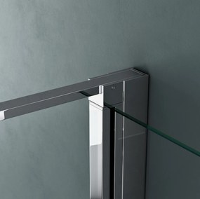design sprchový kout RAVENA CHROM R36 U-FORM 70-100cm