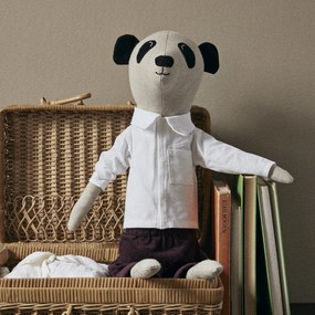 FERM LIVING Plyšová panda Teddy