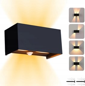 Venkovní Nástěnné Fasádní Zahradní Nástěnné Svítidlo E27 Led