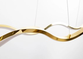 Toolight Závěsné LED osvětlení Modern D21 LHJ027-CP 120cm zlaté