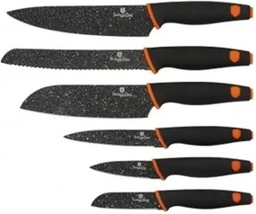 Berlingerhaus Granit Diamond BH-2111 černá / Sada nožů / 6 ks