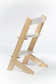 Lucas Wood Style rostoucí židle EASY LINE -  bílá