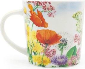 Porcelánový hrnek Letní den, 400 ml – květinový dárek pro maminku a babičku