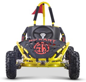 RKToys Dětská elektrická motokára Fast Dragon Žlutá