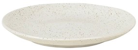 Broste Dezertní talíř Nordic Vanilla Ø 20 cm, krémová barva, keramika
