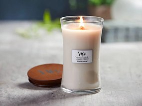 WoodWick – svíčka Smoked Jasmine (Kouřový jasmín) Velikost: střední 275 g