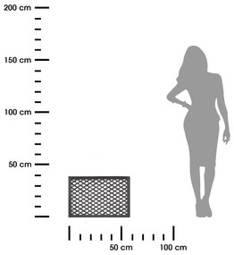 Venkovní rohožka Sami, 60x40 cm