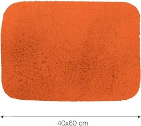 MSV Koupelnová předložka MICROFIBER oranžová / mikrovlákno / protisklu