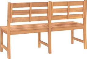 Zahradní lavice 150 cm masivní teakové dřevo 316635