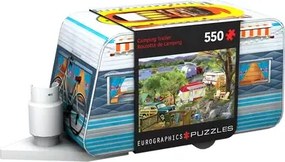 EUROGRAPHICS Puzzle v plechové krabičce Karavan / 550 dílků / 48 × 33