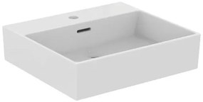 Ideal Standard Extra - Umyvadlo na desku 500x450 mm, s přepadem, otvor pro baterii, bílá T388401