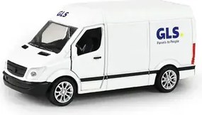 RAPPA 242524 Kovové auto GLS s otevíracími dveřmi 12 cm / od 3 let