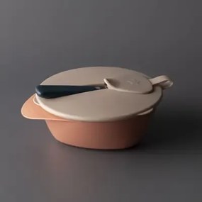 Tommee Tippee Misky pro snadné nabírání 2 ks  s víčkem a lžičkou / od