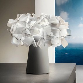 Slamp Clizia LED stolní lampa na baterie stmívatelná fumé