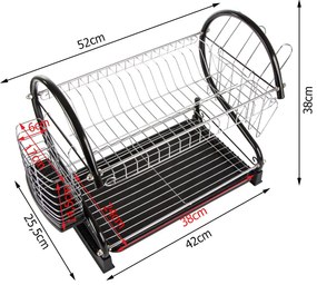 Verk Group Sušička nádobí dvoupatrový stojanový mixér