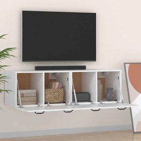 Nástěnné skříňky 2 ks bílé 80 x 35 x 36,5 cm kompozitní dřevo 3115652