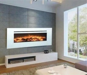 Electric fireplace -  LED elektrický krb 152 White