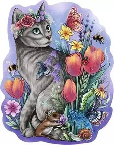 Ravensburger Dřevěné Kouzelná kočka / 150 dílků / od 10 let