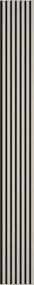 Mexen Lam-F, akustické stěnové lamely 275 × 31,5 cm, filc 6 mm, len šedý, S105-275317-2812-068
