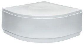 Besco Čtvrtkruhová akrylátová sprchová vanička DIPER I HR 80x80 (90x90) Barva: Bílá, Rozměry (cm): 81x81