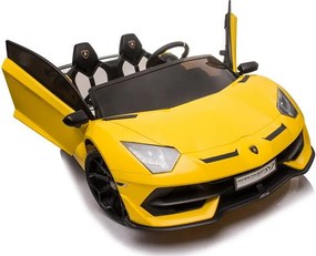 LEAN CARS Elektrické autíčko Lamborghini Aventador SX2028 žluté