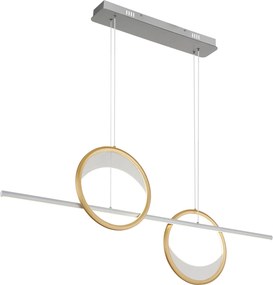 XXXLutz ZÁVĚSNÉ LED SVÍTIDLO, 120.4/10.5/120 cm Globo - Online Only svítidla - 007326121303