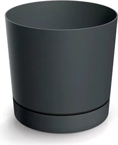 Plastový květináč TUBOS P s miskou - výběr z 7 provedení