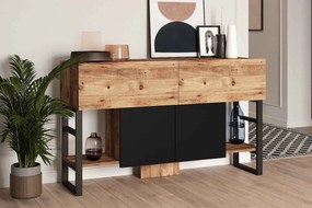 Designová komoda Edolie 138,8 cm borovice