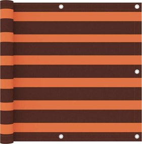 vidaXL Balkonová zástěna 90 x 300 cm 100% polyester oxford [134916] Barva: orange