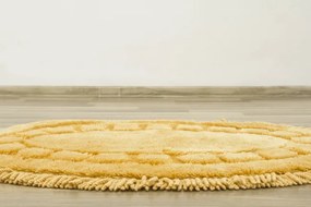 Koupelnový kobereček Jarpol žlutý