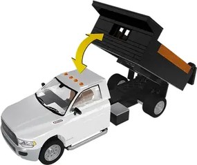 COBI 24659 RAM 3500 Dump Truck / Stavebnice / 1:35 / 296 dílků / 1 fig