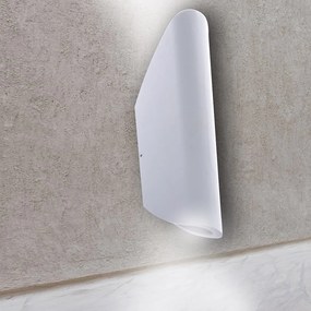 Exteriérové ​​nástěnné LED svítidlo Brick, 1x LED 6w, bílá