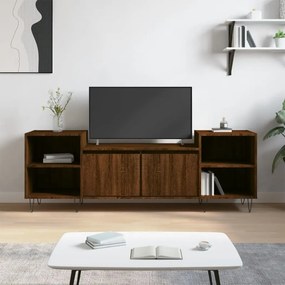 vidaXL TV skříňka 160x35x55 cm kompozitní dřevo [831341] Barva: Betonová šedá