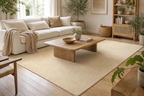 Koberec DUNE WOOL 497 01 TM100 krémový