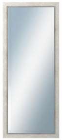 DANTIK - Zarámované zrcadlo - rozměr s rámem cca 50x120 cm z lišty CARRARA bílá (2896)