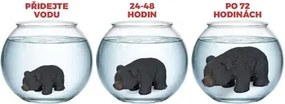 Rostoucí a líhnoucí vejce Medvěd černý / Rostoucí hračka / Plast / 6 c